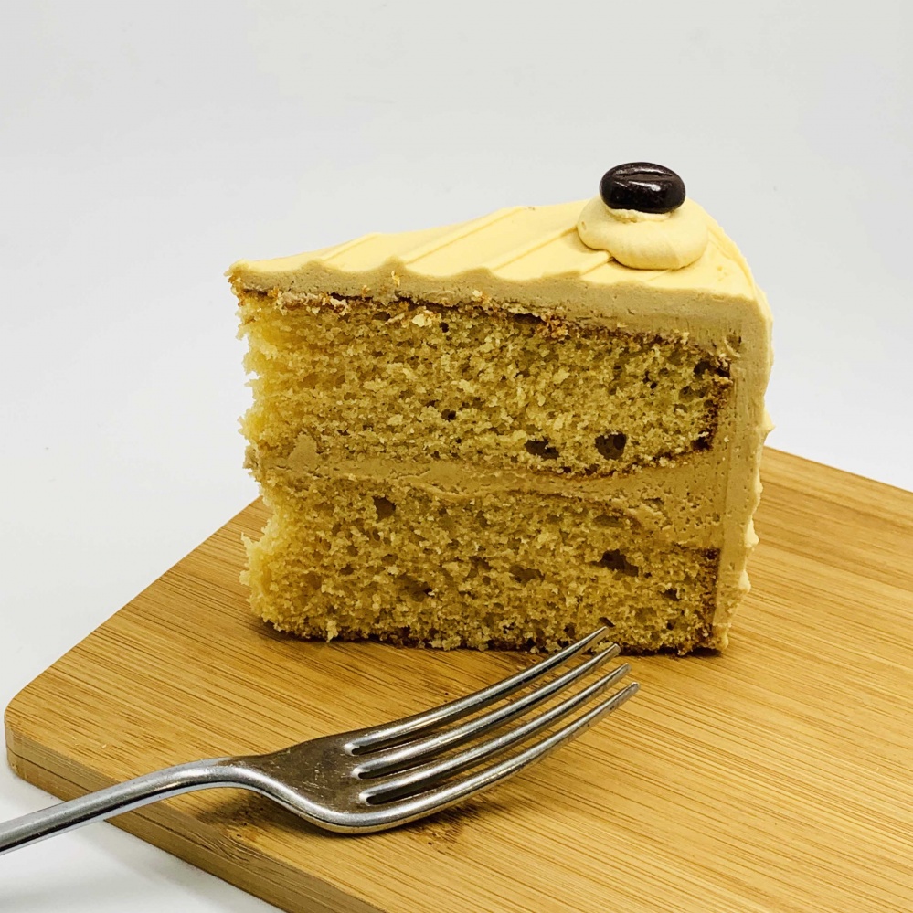 Coffee Sponge Cake (10 Large Slices)