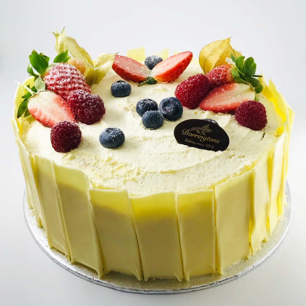 Fresh Cream Mixed Berry Gateau - 12 Slice