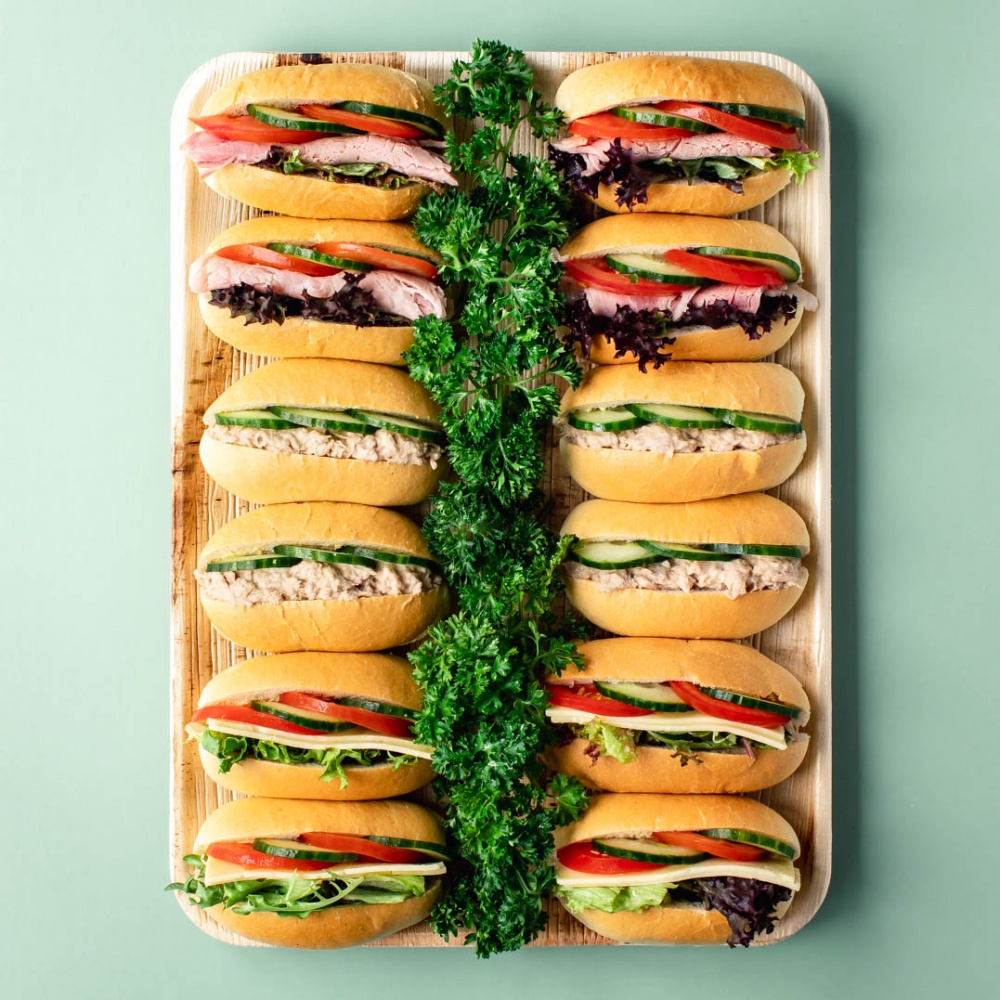 Classic Bridge Roll Platter